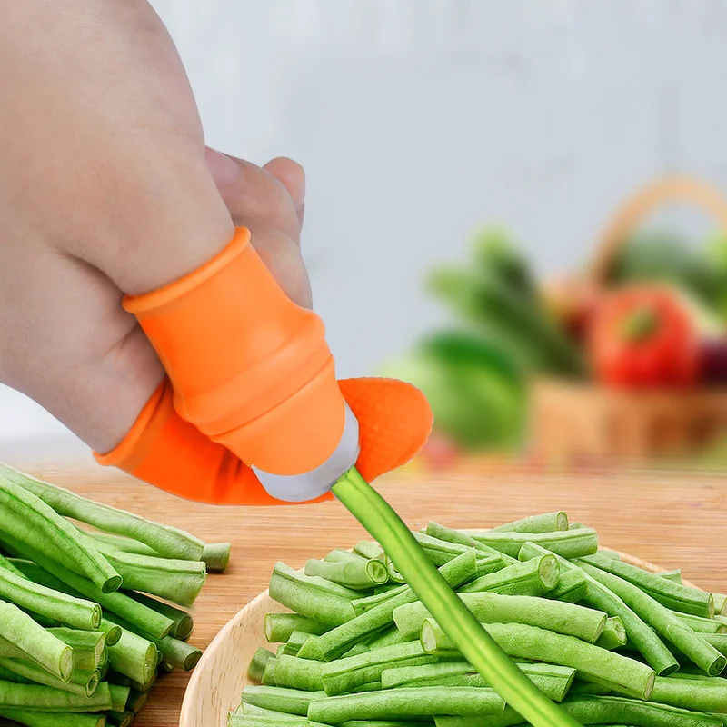 Silicone-Thumb-Knife-Vegetable-Finger-Cutter-Pinching-Plant-Vegetable ...