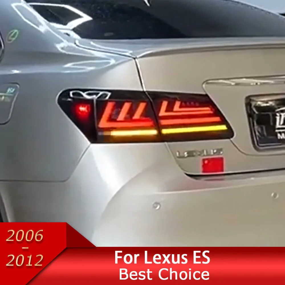 Car Taillights for Lexus ES ES300 LED Tail Light 2006-2012 ES350 ES240 ...