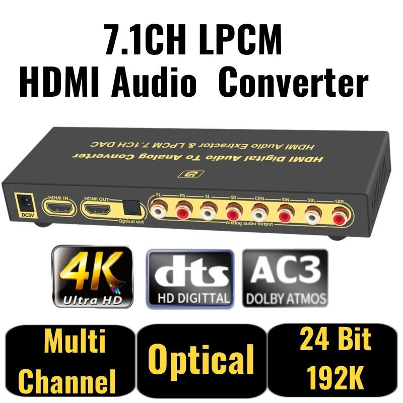 4K-HDMI-compatible-Audio-Extractor-7-1CH-LPCM-Multi-Channel-DAC-RAC ...