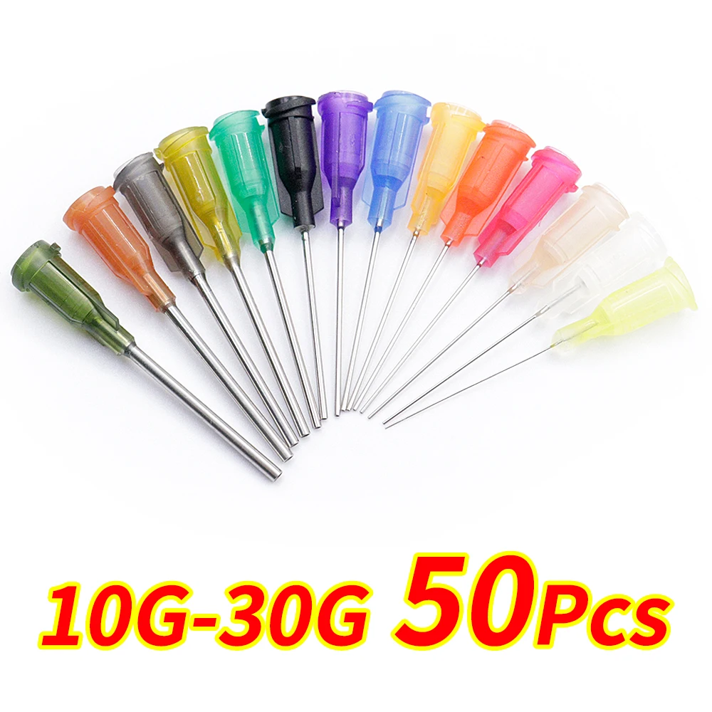 10G-30G-25mm-Dispensing-Needle-1-Inch-Stainless-Steel-Dispensing-Needle-Spiral-Mouth-Glue-Needle ...