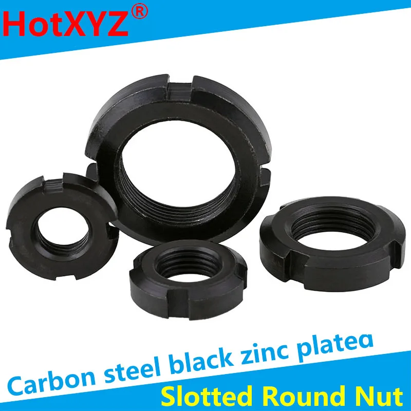 Tuerca-redonda-ranurada-de-acero-inoxidable-tuerca-de-bloqueo-de ...