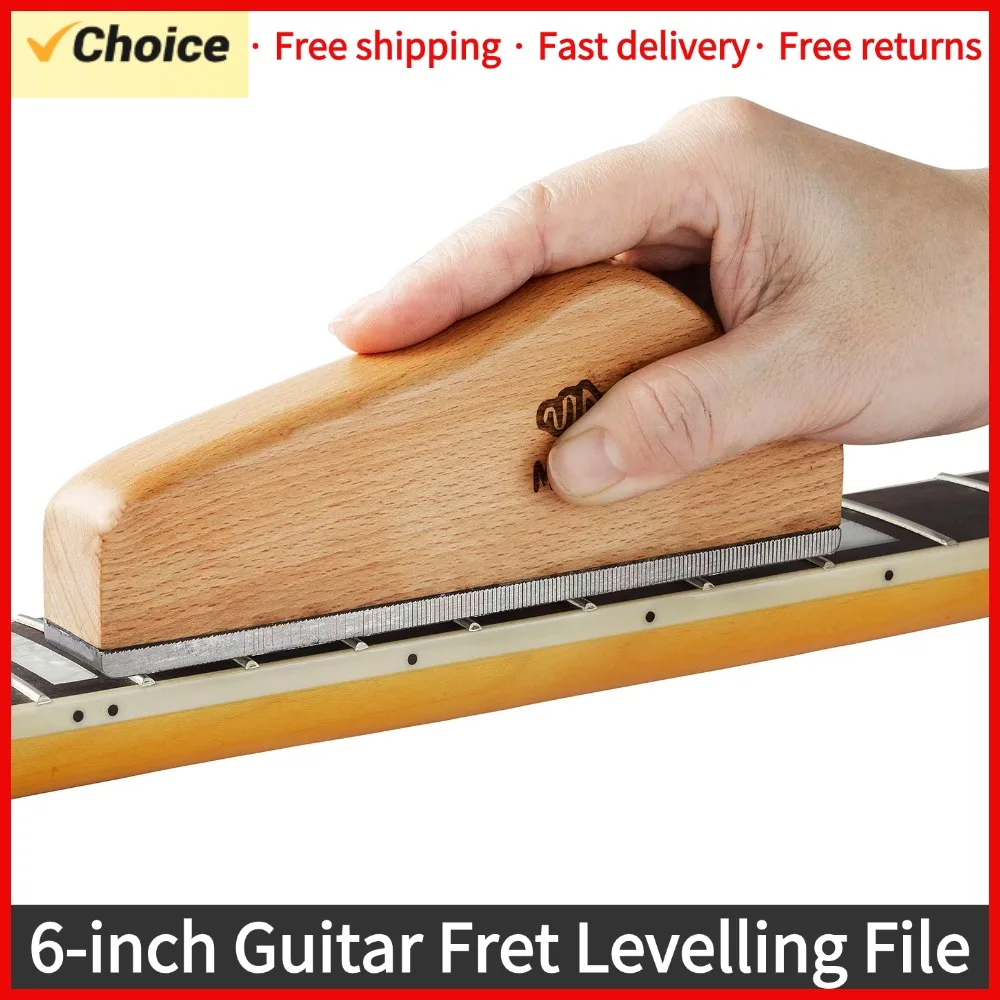 Muspor-6-inch-Guitar-Fret-Levelling-File-Flat-File-Metal-File-Hand-File ...