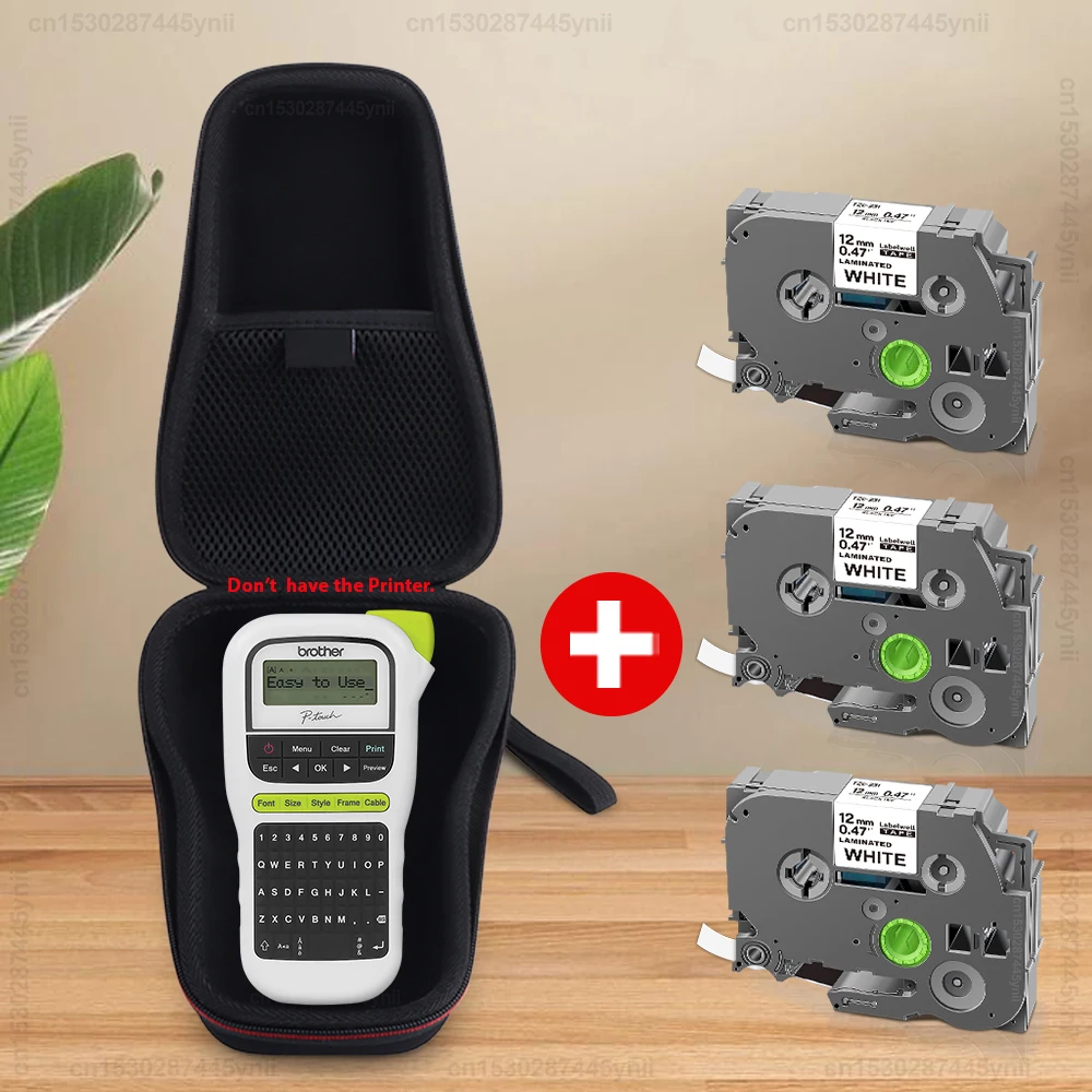 Port-til-Label-Maker-Case-apto-para-Brother-P-Touch-PT-H110-Impressora ...