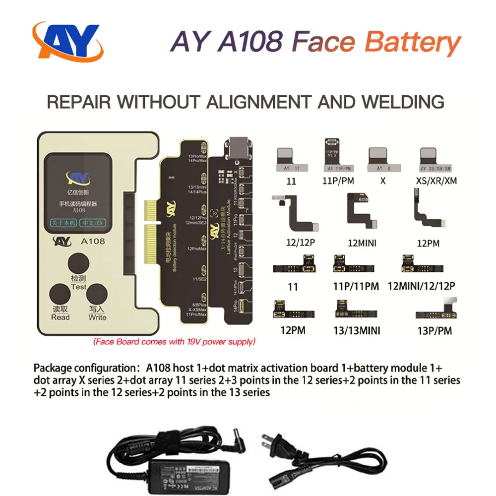 Cable-de-matriz-de-puntos-AY-A108-proyector-de-puntos-Flex-para-IPhone ...