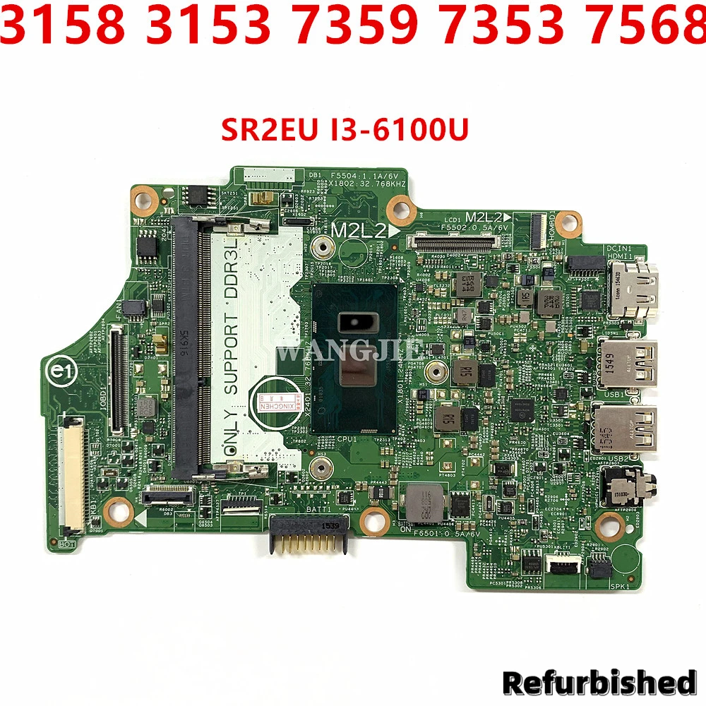 Used-14296-1-For-DELL-Inspiron-3158-3153-7359-7353-7568-Laptop ...