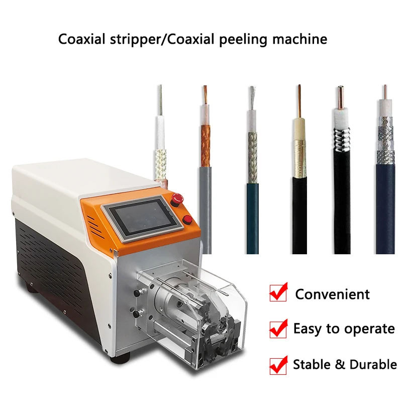 Automatic-Coaxial-line-Stripping-machine-RF-audio-Cable-Peeling-machine ...