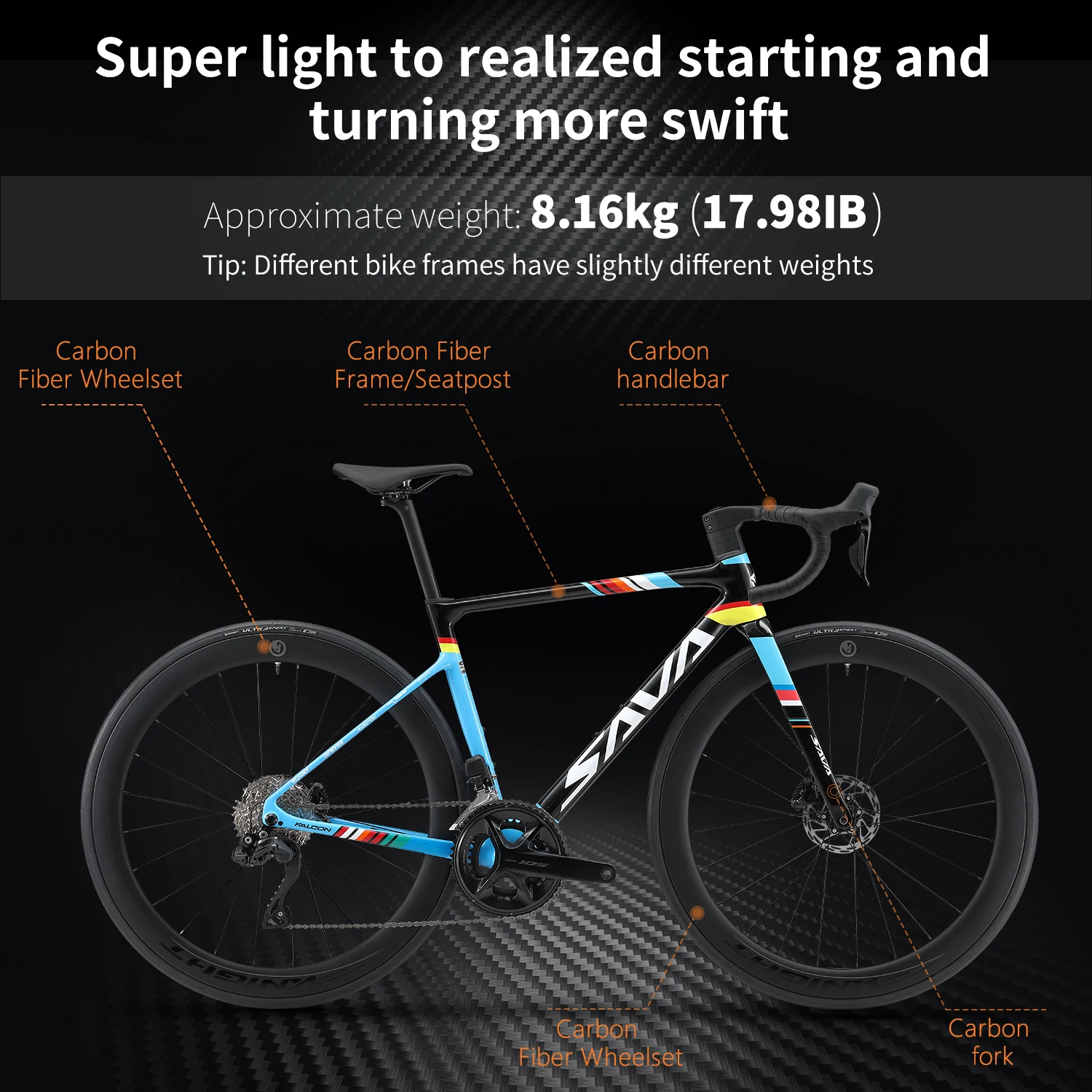 SAVA Racing Team Edition 24Speed Road Bike 105 Di2 – Outdoor Gear ...