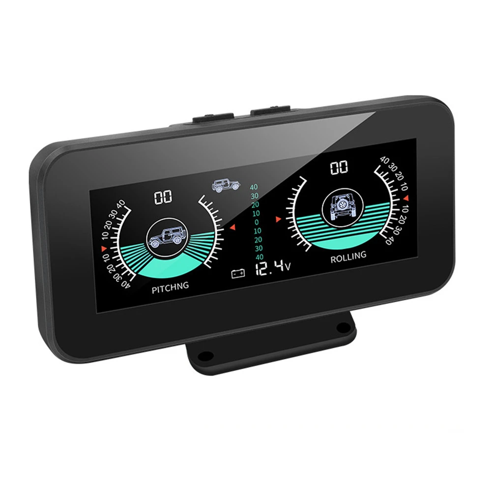 Off Road Car Digital Inclinometer Guage Tilt Indicator Angle Level ...