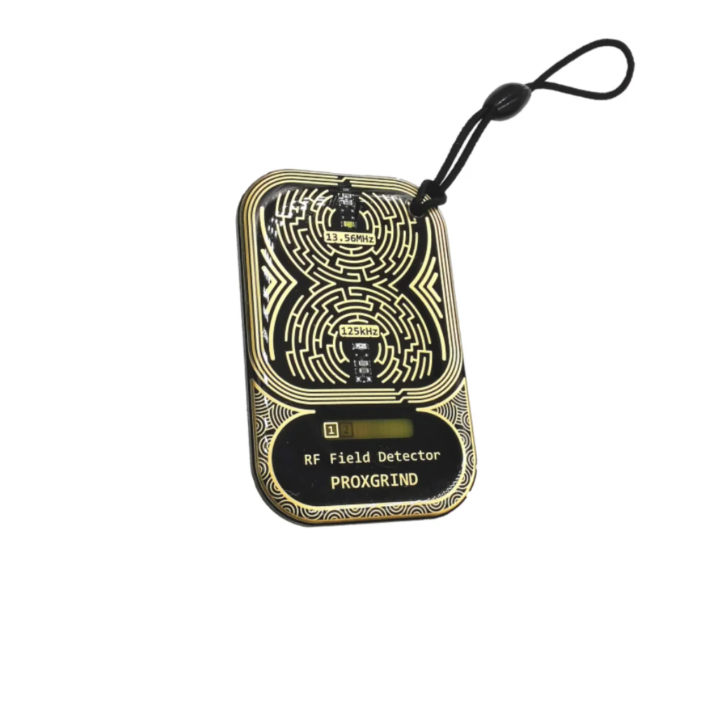 Tiny Frequency Detection Card Proxgrind RFID Field Detector Keychain ...