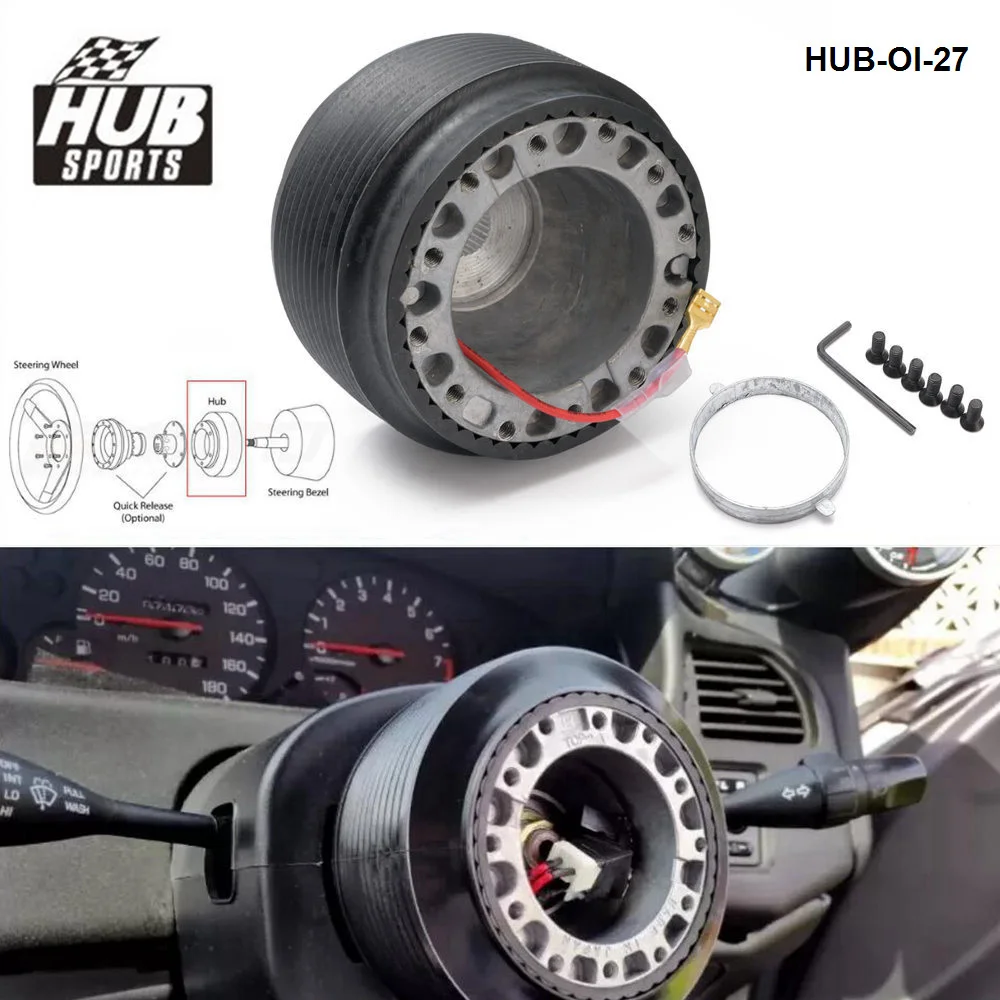Hubsport-Racing-Car-Steering-Wheel-Hub-Adapter-Quick-Release-Boss-Kit-for-ISUZU-Fit-Most ...