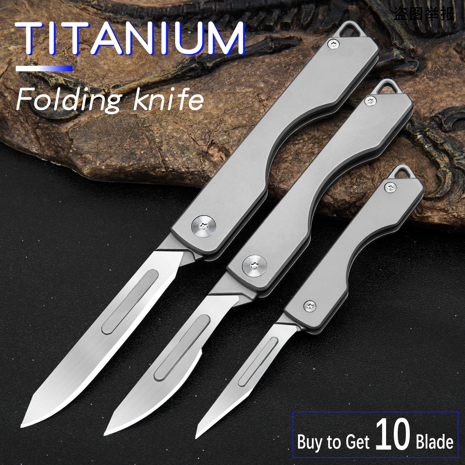 Titanium-Alloy-Folding-Knife-Scalpel-New-Pocket-Knife-Outdoor ...