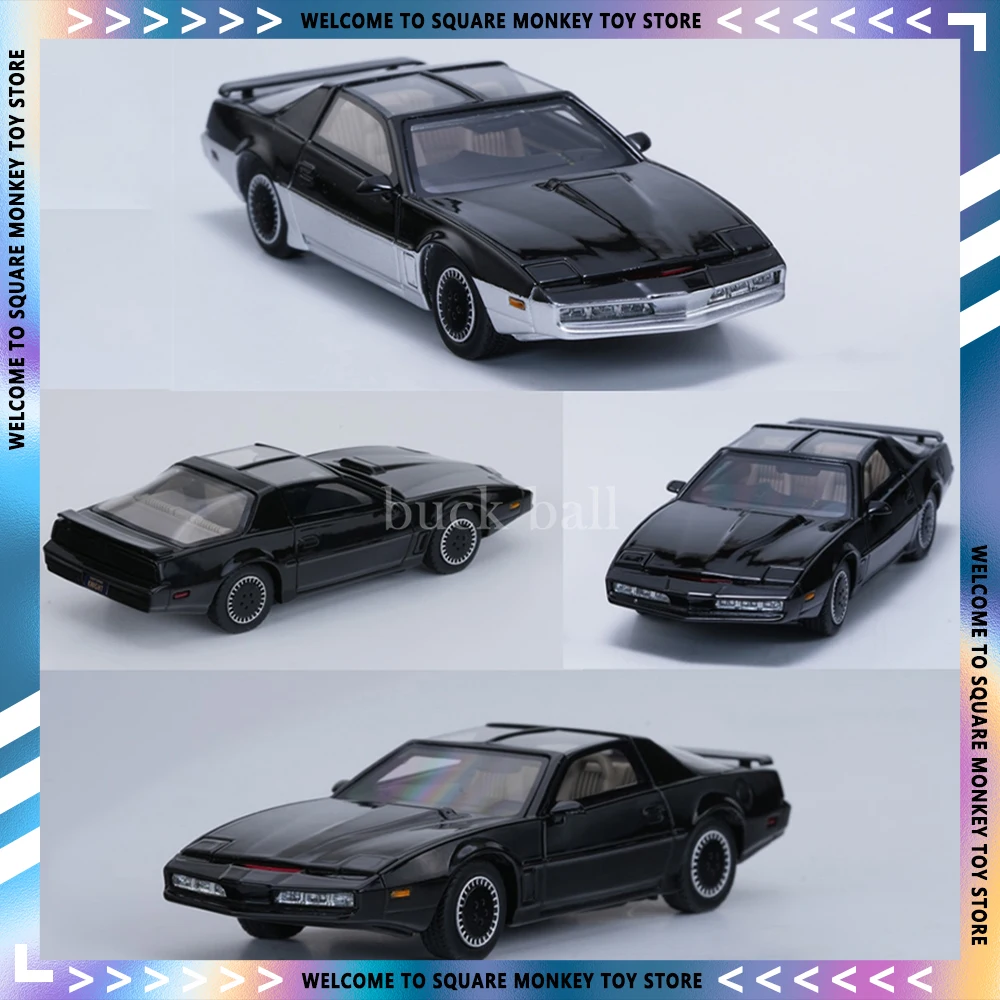 Firebird-Knight-Rider-Car-Model-Toy-Black-Silver-Alloy-Diecast-Diecast ...