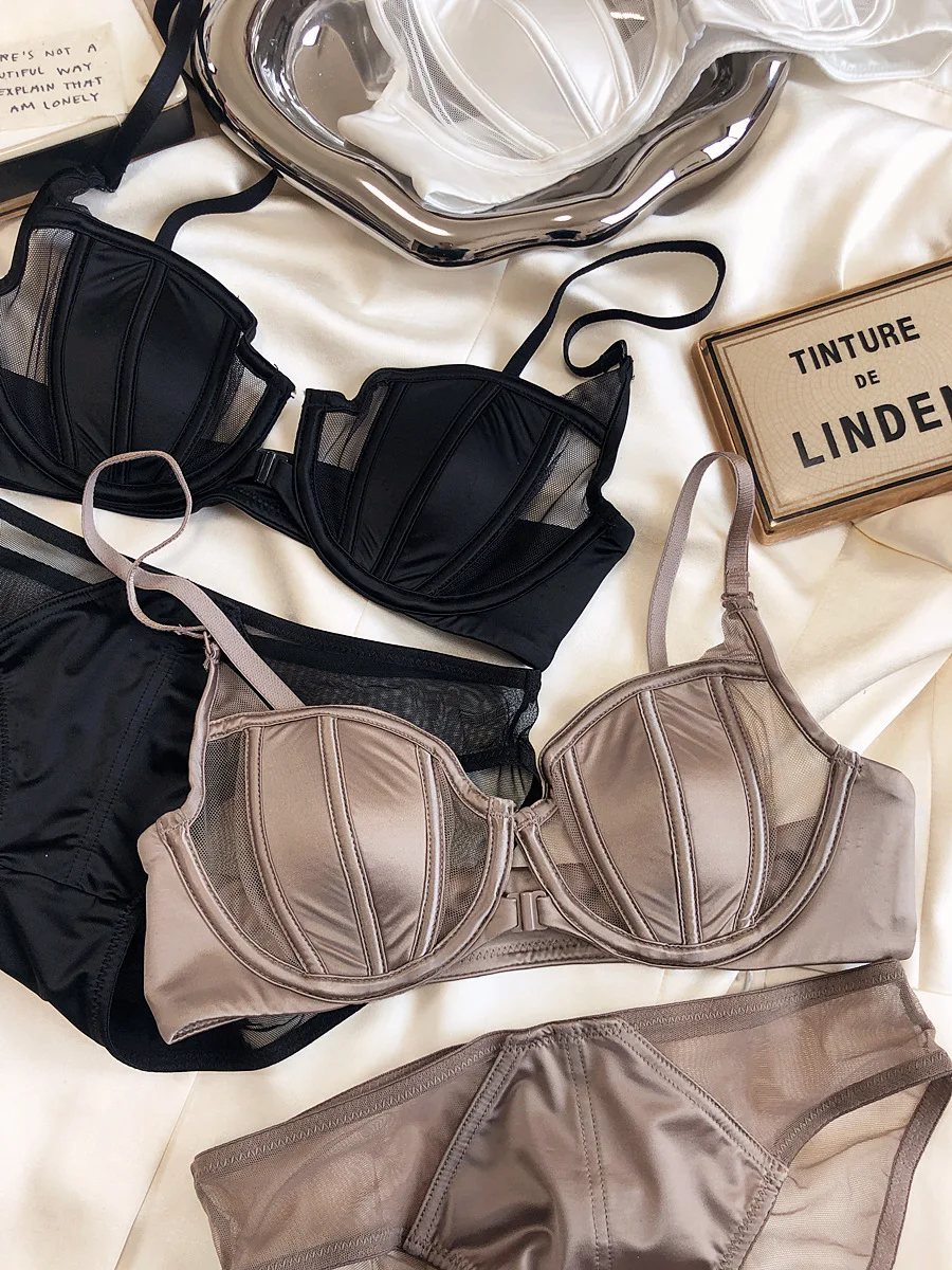 Conjunto-de-ropa-interior-de-copa-de-conejo-de-sat-n-con-hebilla ...