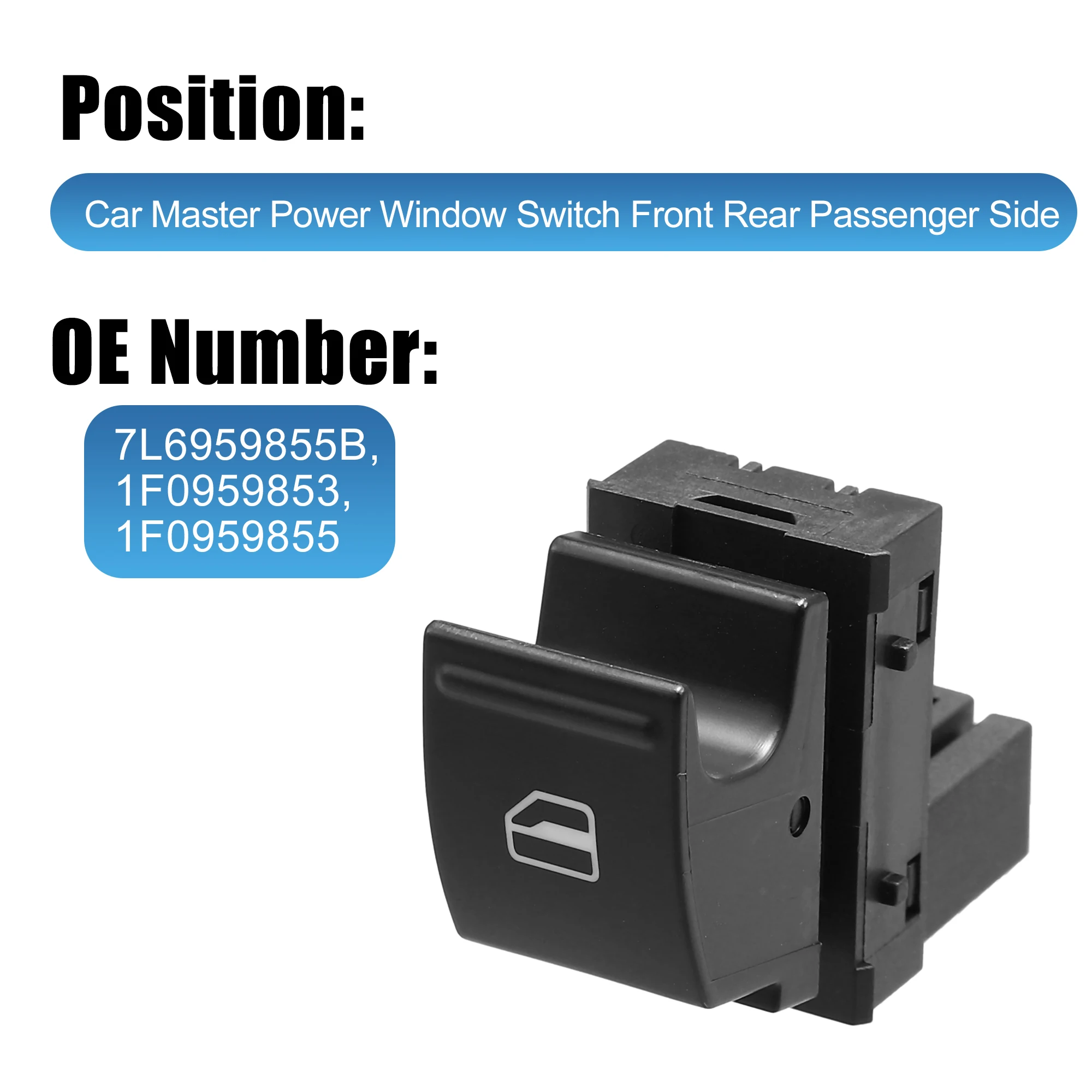 X-Autohaux-7L6959855B-1F0959853-1F0959855-Car-Power-Window-Switch ...
