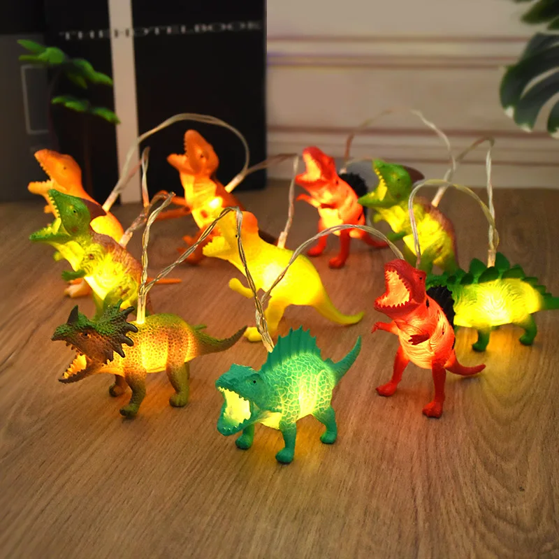 1-5M-10LED-Dinosaur-Safari-Animal-String-Light-Kids-Jungle-Birthday ...