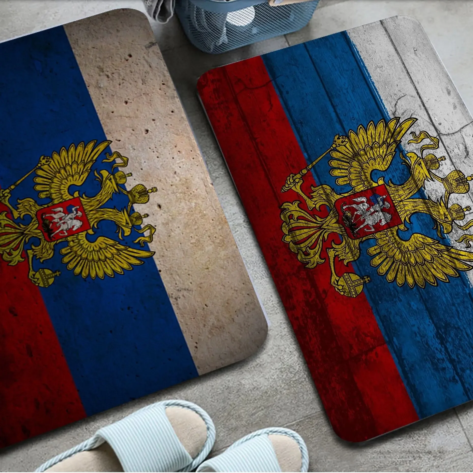 Russia-Flag-Floor-Mat-Kids-Room-Bedroom-Decoration-Balcony-Anti-Slip ...