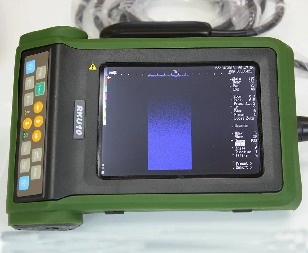 RKU10 Full digital bovine ultrasound scanner for large animals Cows ...