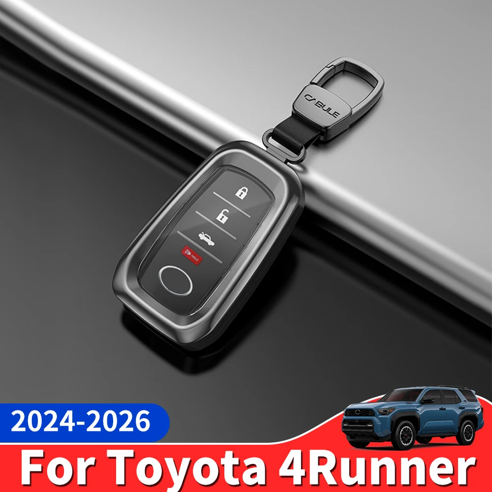 For Toyota 4Runner 2025 2026 Aluminum Alloy Key Fob Case Solid Full ...