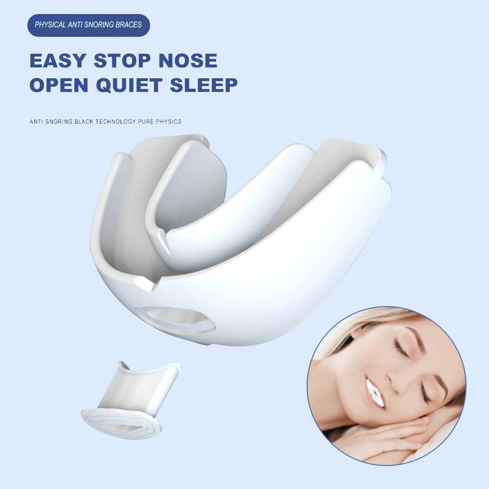Anti Snoring Mouth Guard Braces Anti-snoring Device Man Stopper Anti ...
