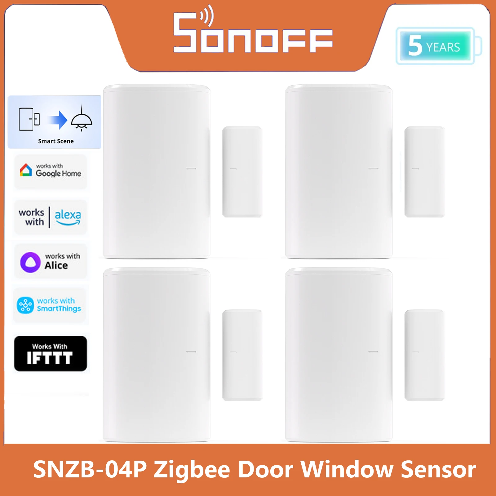 SONOFF-SNZB-04P-Zigbee-Door-Window-Sensor-Home-Security-Alarm-Sensor-Local-Smart-Scene-Works ...