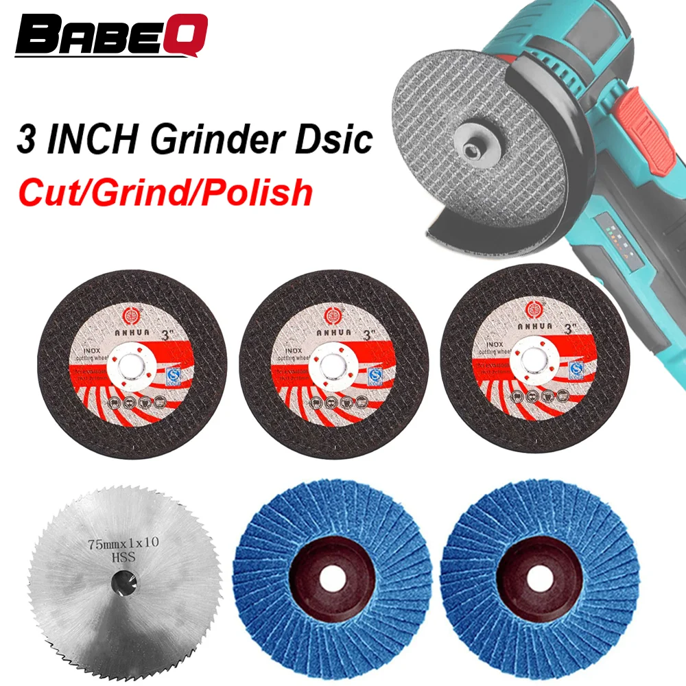 Grinding Wheel Saw Blades Metal Cutting Disc Polishing Sheet For 12V ...