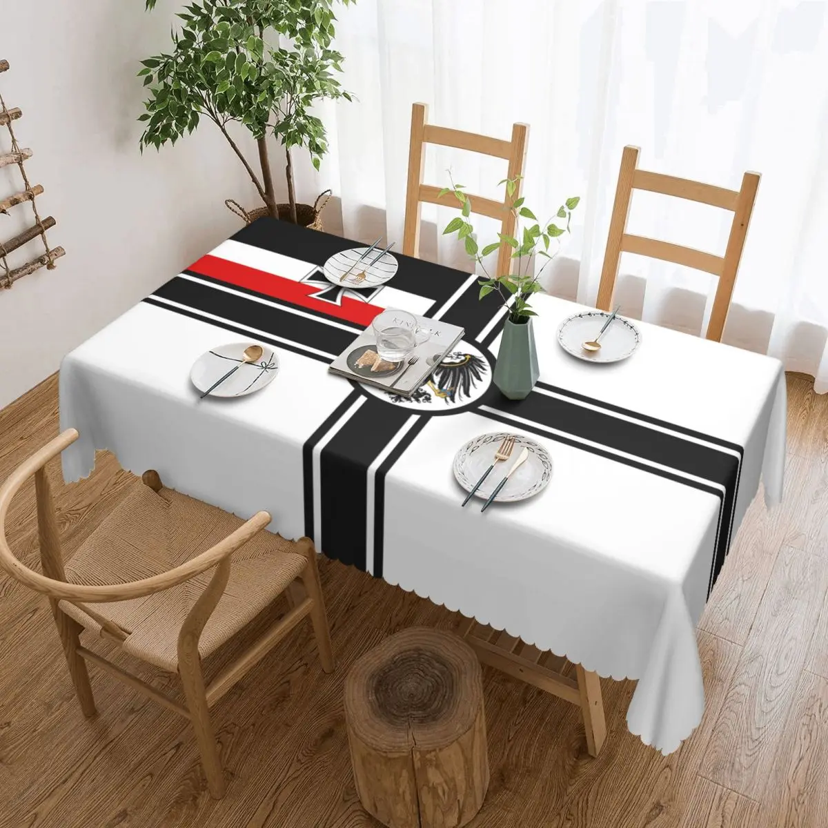 German-Empire-DK-Reich-War-Flag-Rectangular-Tablecloth-Waterproof-Table ...