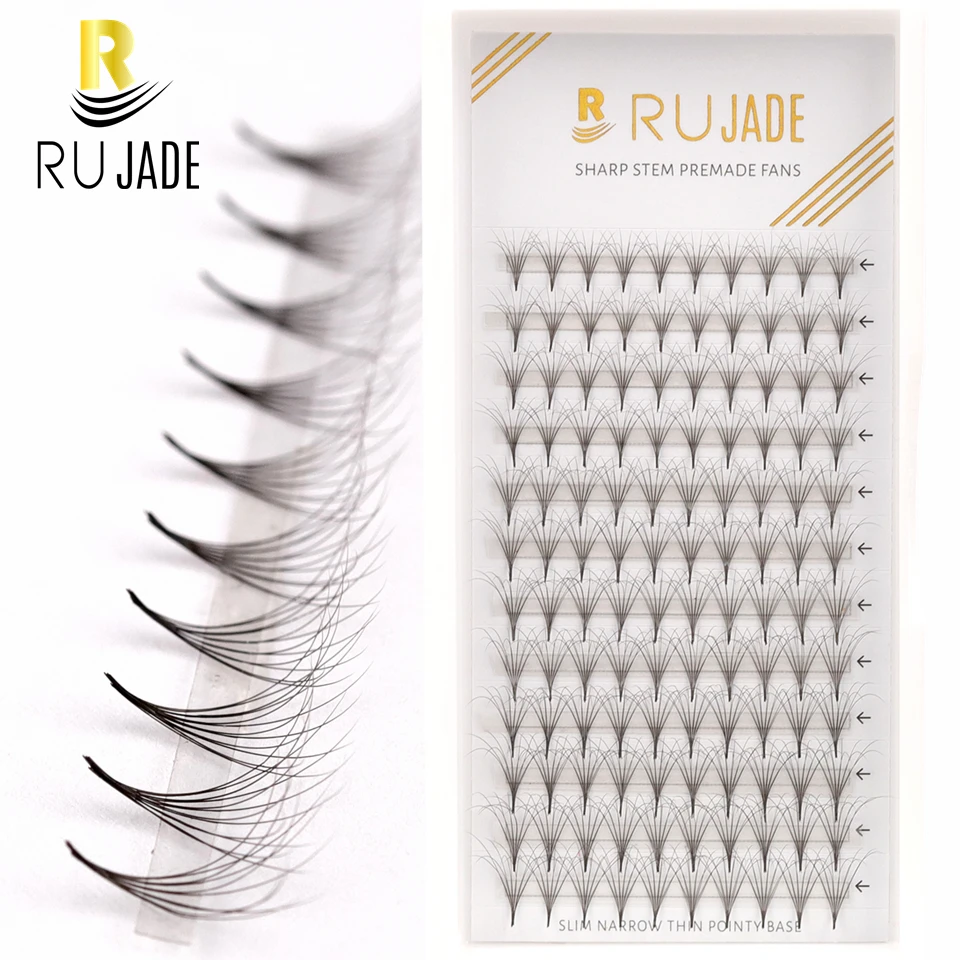 RUJADE-Fluffer-Layering-Lash-Fans-Sharp-Narrow-Stem-Premade-Volume-Fans ...