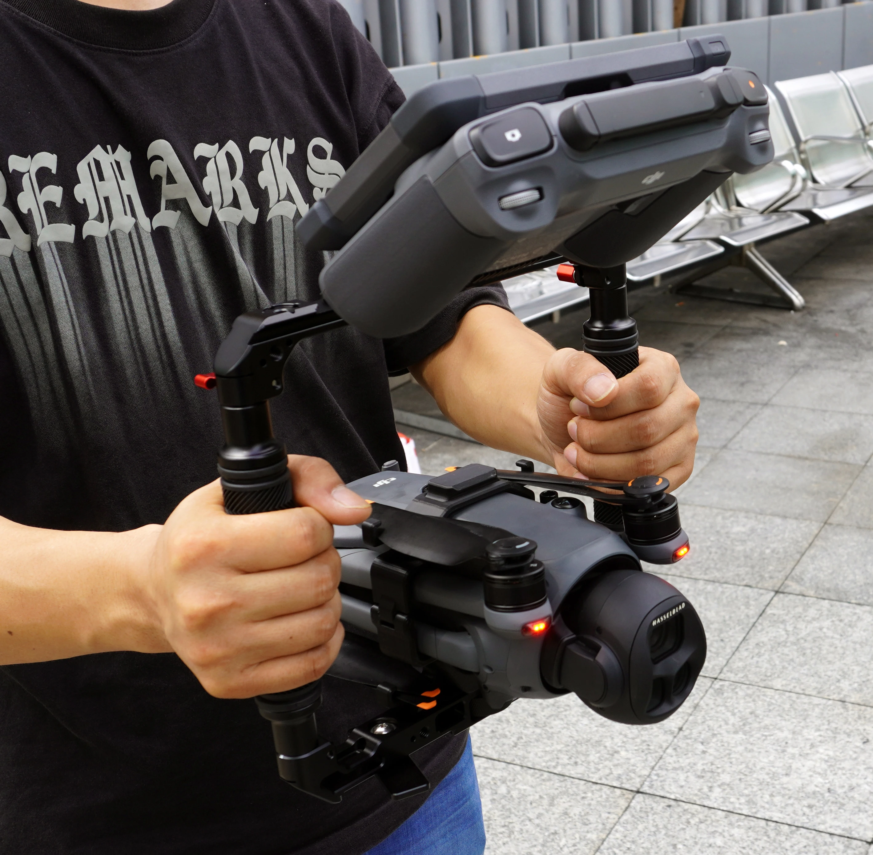 HONGTOO Circular Hand Holding Handheld gimbal stabilizer For Mavic4 Pro ...
