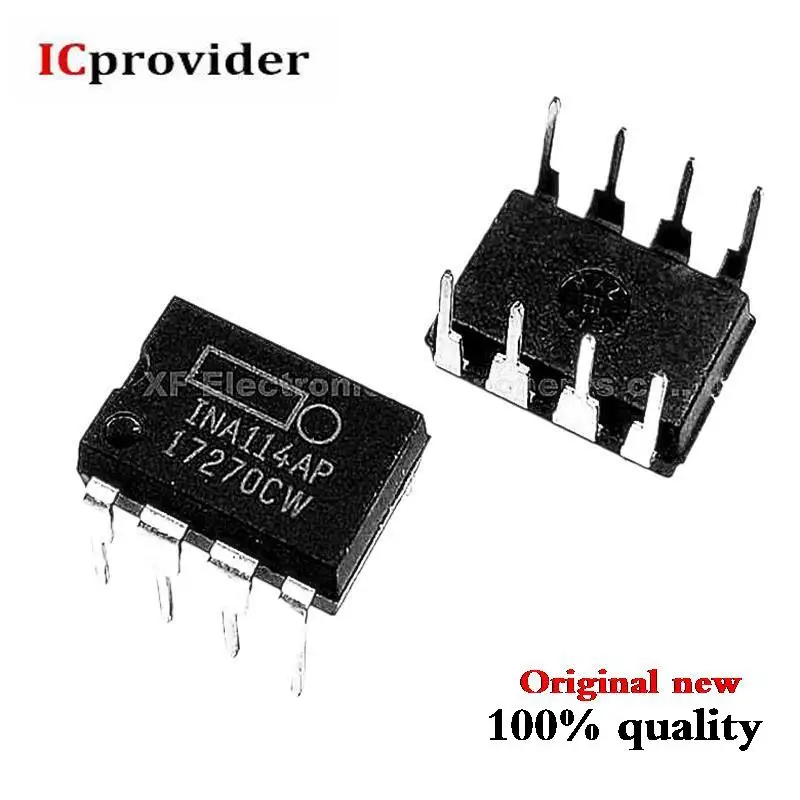 20pcs/lot Ina114ap Ina114 Opamp Instr 1mhz Dip8 Best Quality ...
