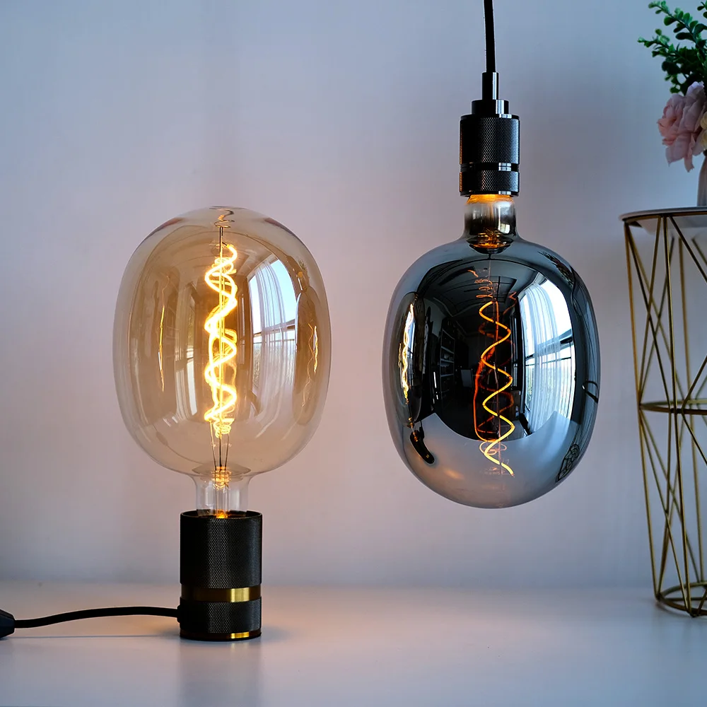 TIANFAN-Led-Bulbs-Vintage-Light-Bulb-T170-Spiral-Filament-220v-4W ...