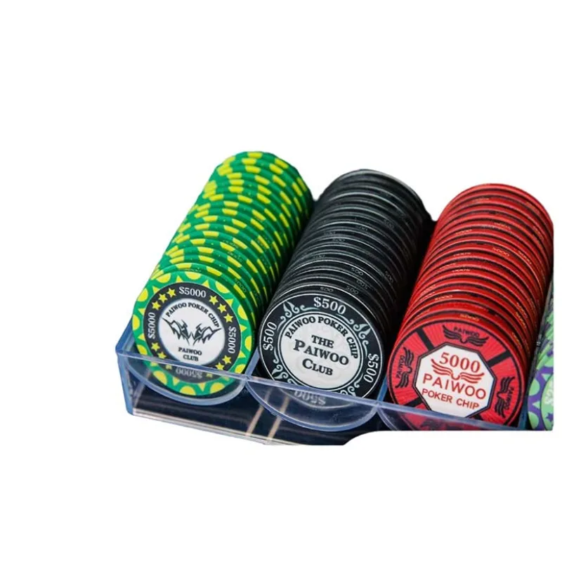 100Pcs-Customized-Matte-Finish-Ceramic-Chips-Texas-Holdem-Chips-Casino ...