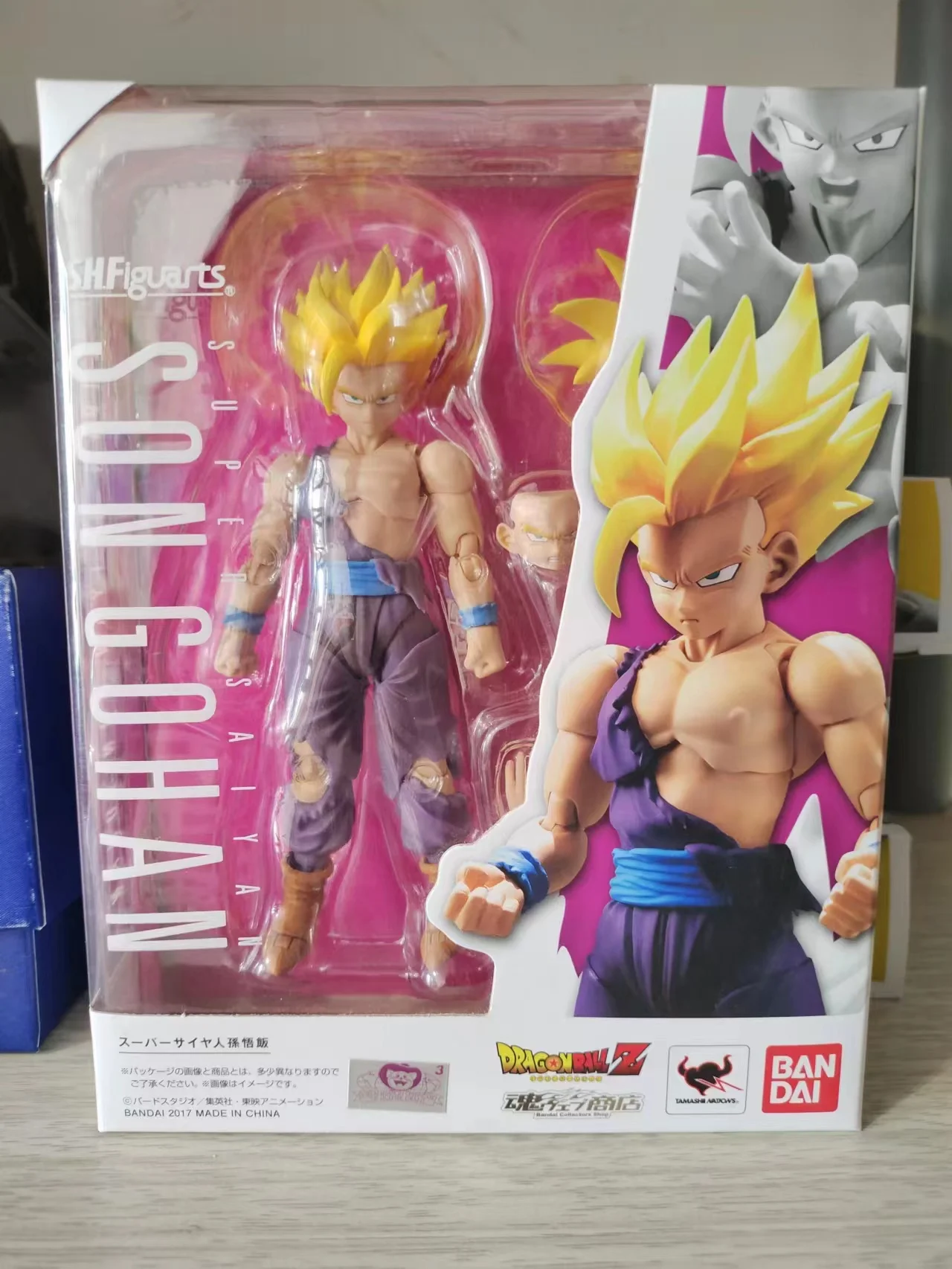 Original Shf Figura Dragon Ball Son Gohan Sh figuarts Action Figure Pvc ...