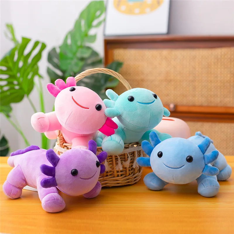 Color-Newt-Plush-Toy-Cute-Cartoon-Stuffed-Animals-Axolotl-Salamander ...