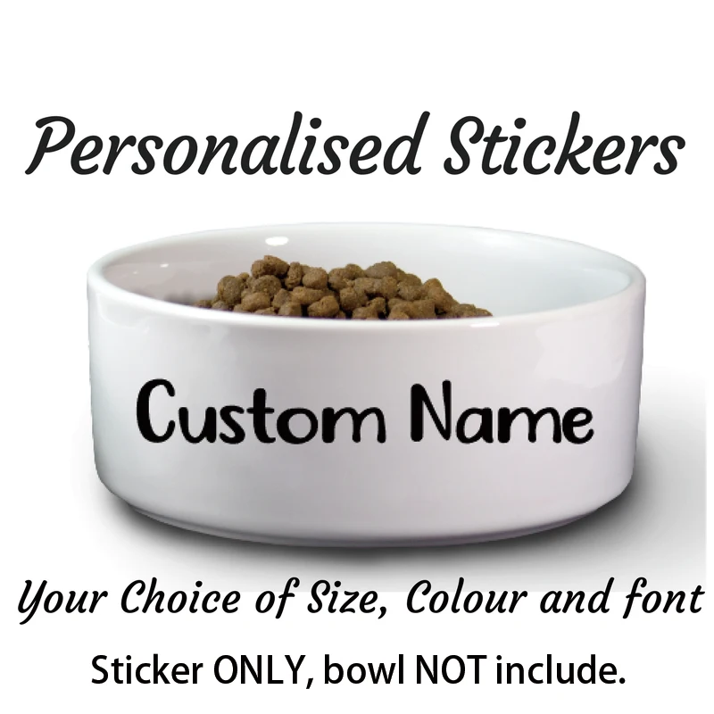 2x-Personalised-Dog-Bowl-Name-Sticker-Puppy-Dogs-Food-Water-Dish-Decal ...