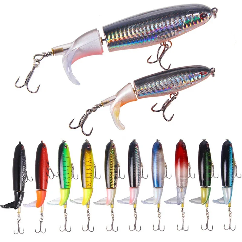 EASYFISH-13g-15g-35g-Popper-Propeller-Topwater-Fishing-Lure-Artificial ...