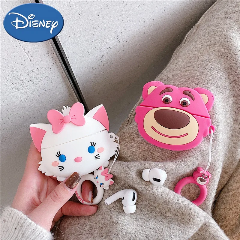 Disney Maria Lotso Case For AirPods 1 2 Pro 3 Cute Cat Strawberry Bear ...