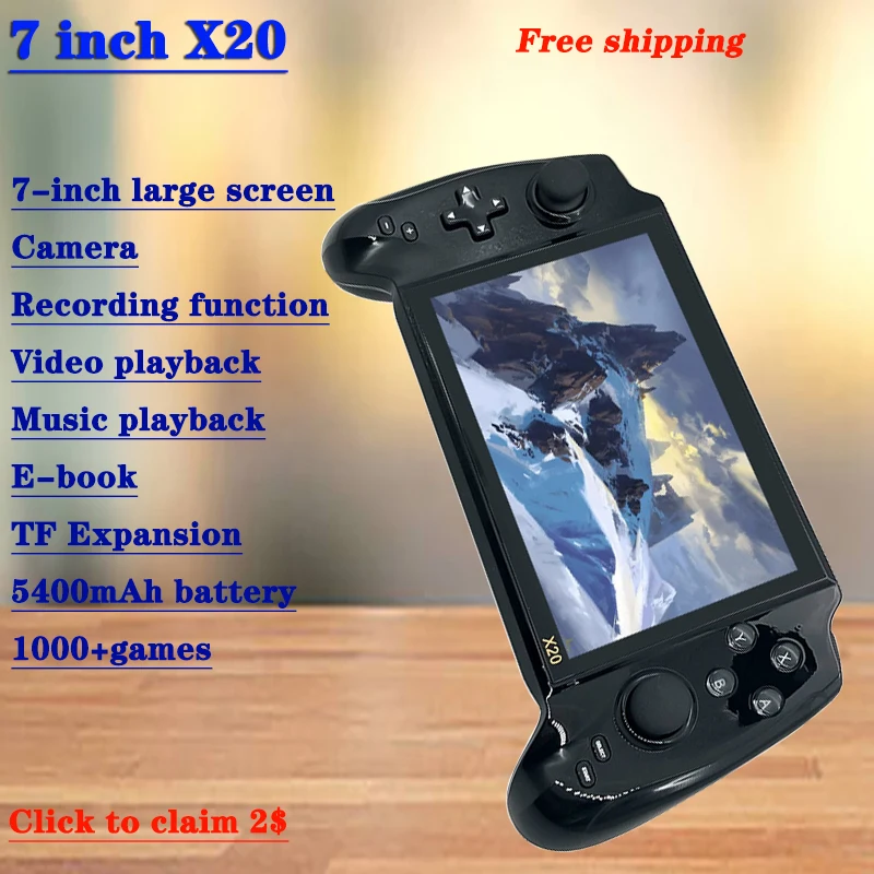 7-inch-Large-Screen-Dual-HD-Arcade-Console-Joystick-Retro-Nostalgic ...