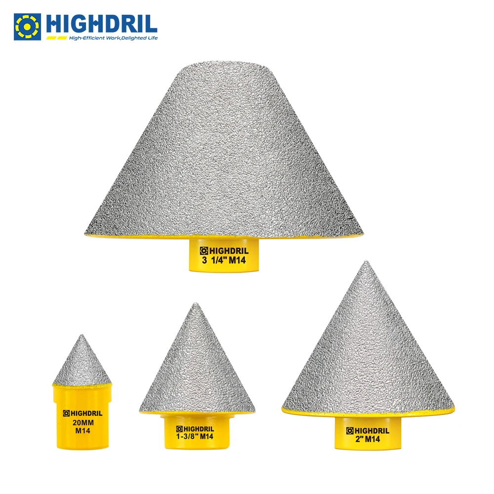 HIGHDRIL-1pc-Diamond-Chamfer-For-Shaping-Hole-Porcelain-Ceramic-Marble ...