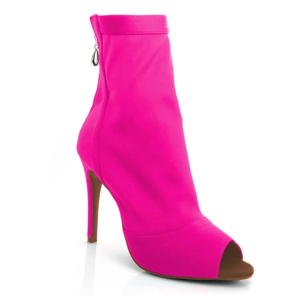 Sexy-Dance-High-Heels-Shoes-Pink-Black-Latin-Dance-Party-Stilettos ...