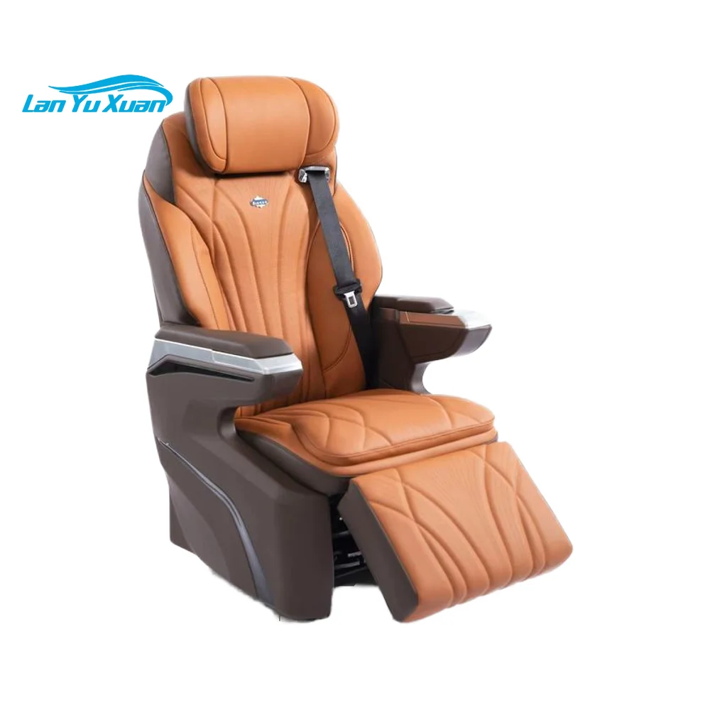 Hot Sell 2023 Luxury Aero Leather Van Seat Foldable Table Touch Screen ...