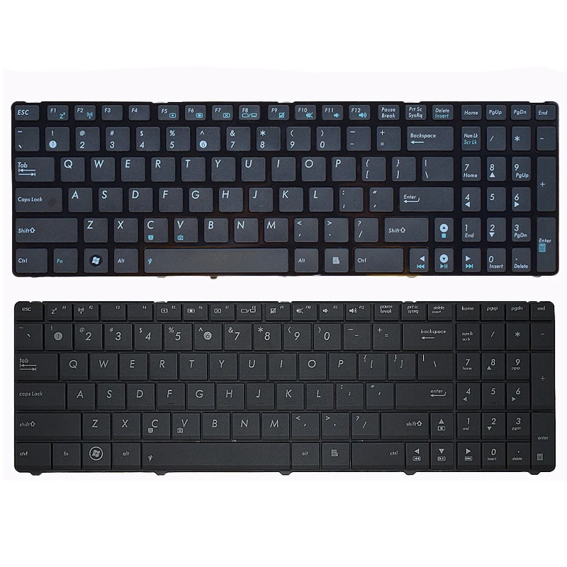 NEW Laptop Rreplacement Keyboard Compatible for ASUS N61J N61V A53S ...