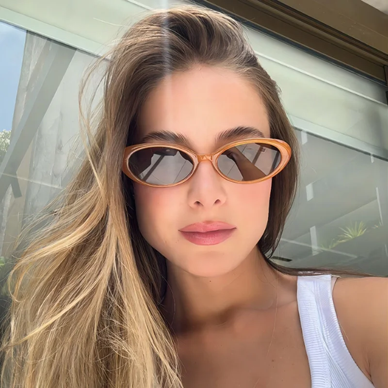 Vintage-Oval-Sunglasses-Women-Men-Luxury-Brand-Designer-Small-Oval-Sun ...