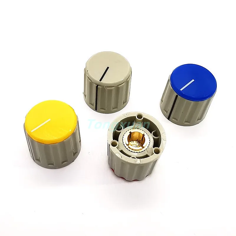 Aluminum Potentiometer Knob Cap | Knob Potentiometer Cap Knurled - 1pc ...
