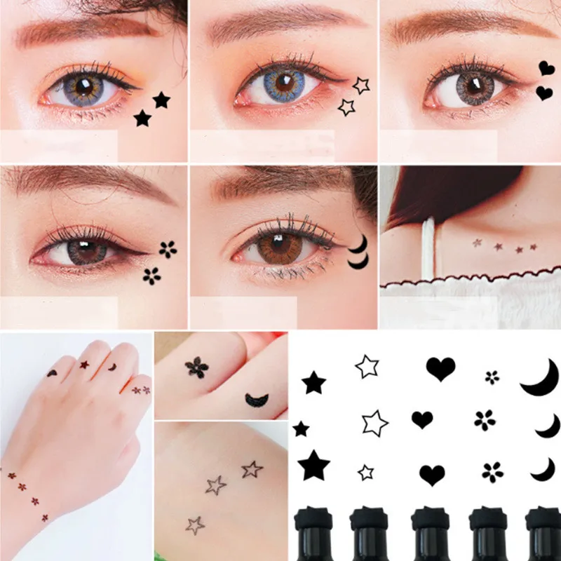 1pcs Fashion Liquid Eyeliner Pencil Double-headed Eye Liner Super ...
