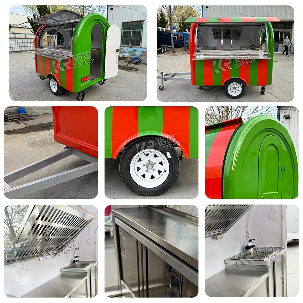 Food Trailer Concession Trailer Food Trucks Mobile Food Trailer offroad ...