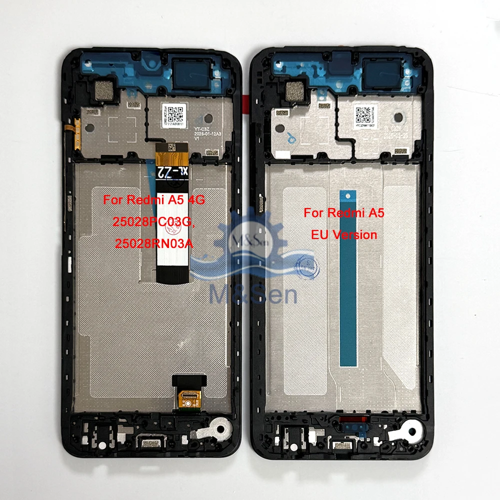 Pantalla táctil LCD Original de 6,88 pulgadas para Xiaomi Redmi A5 4G ...