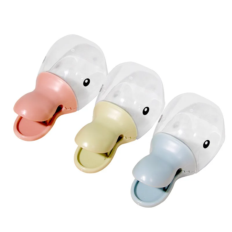 1pc Creative Duck Head Shape Plastic Rice Shovel Sealing Clip Water ...