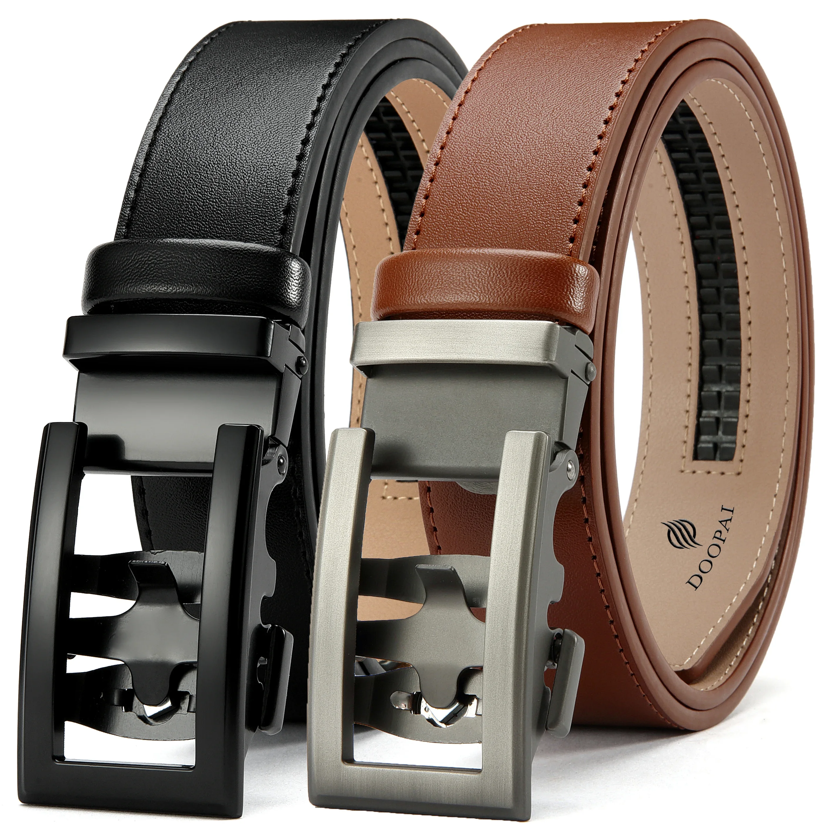 New-Mens-Belt-Hollow-Automatic-Men-Genuine-Leather-Luxury-Belt-For-Men ...