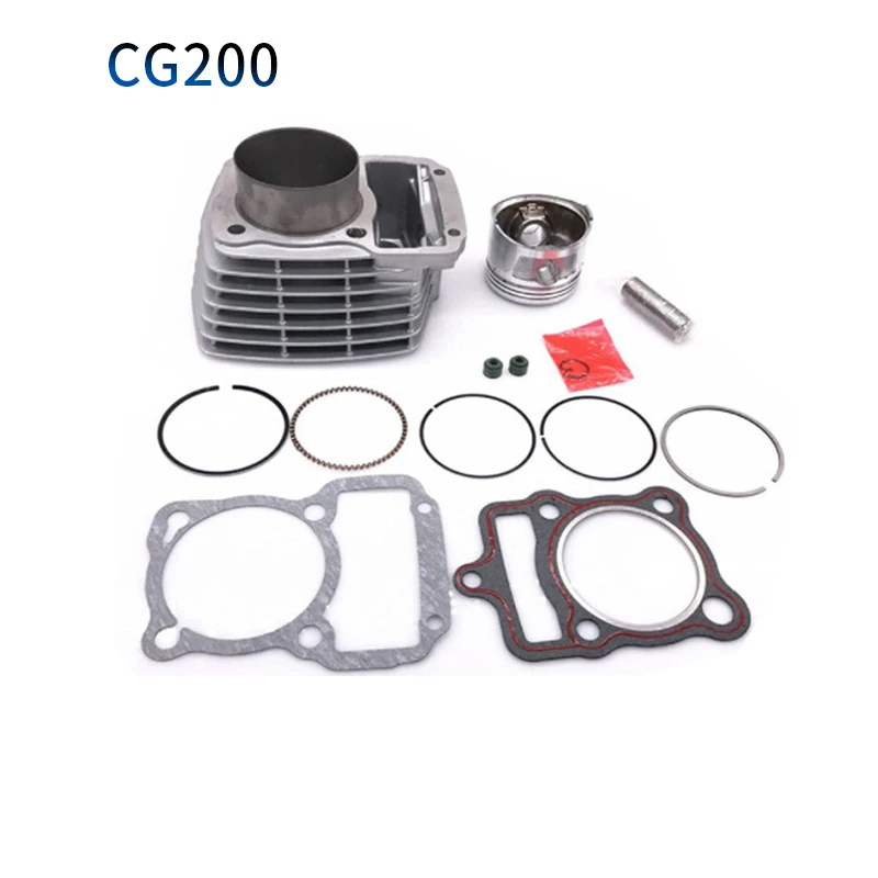 Motorcycle-Cylinder-Kit-Water-Cooling-200cc-63-5mm-Bore-Pin-15mm-Piston ...