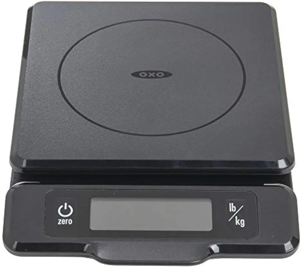 5-lb Kitchen Scale with Pull-Out Display, Easy-Read Digital Numbers ...